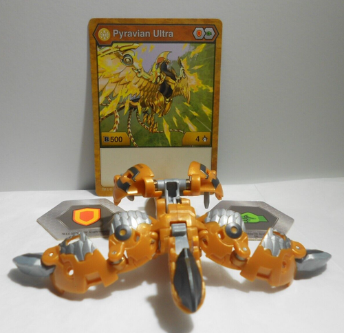 Bakugan Pyravian Ultra Tan Aurelus Battle Planet B500 - Card - 2 cores ...