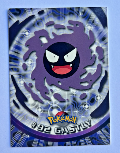 Gastly #92 Topps Pokémon TV Animation Series 2 Blue Label 2000 Non-Holo ...