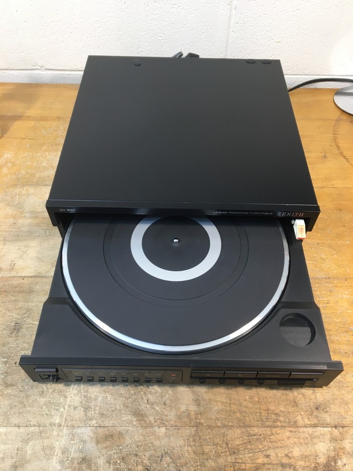 Rare Zenith CV 660 JVC L-E50B Linear Tracking Turntable track sensing ...