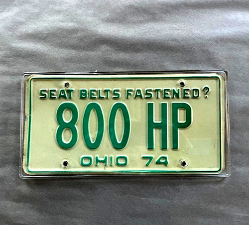 Clear Premium License Plate Shield, Flat with edge covering sides and ...