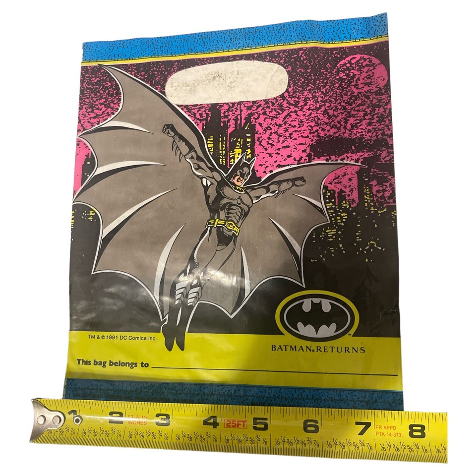 1991 Batman Returns DC comics Single One Loot Bags 90s NIP retro vtg ...