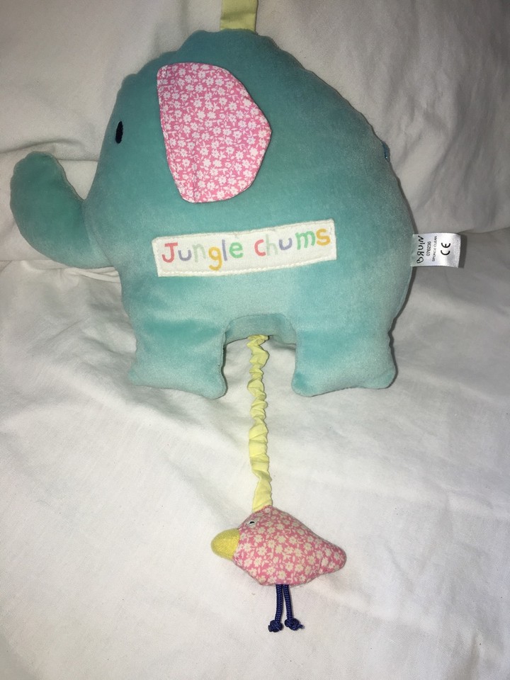 Jungle Chums Musical Crib Toy Baby Nursery Twinkle Twinkle Plush ...