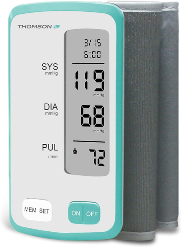 THOMSON Cardio A9 - Tensiomètre Bras Sans Fil, Adapté À Toutes Tailles ...