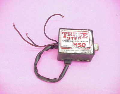 MSD 3-Step #8737 Module Selectors Starting Line Top End Limiters & Chip ...