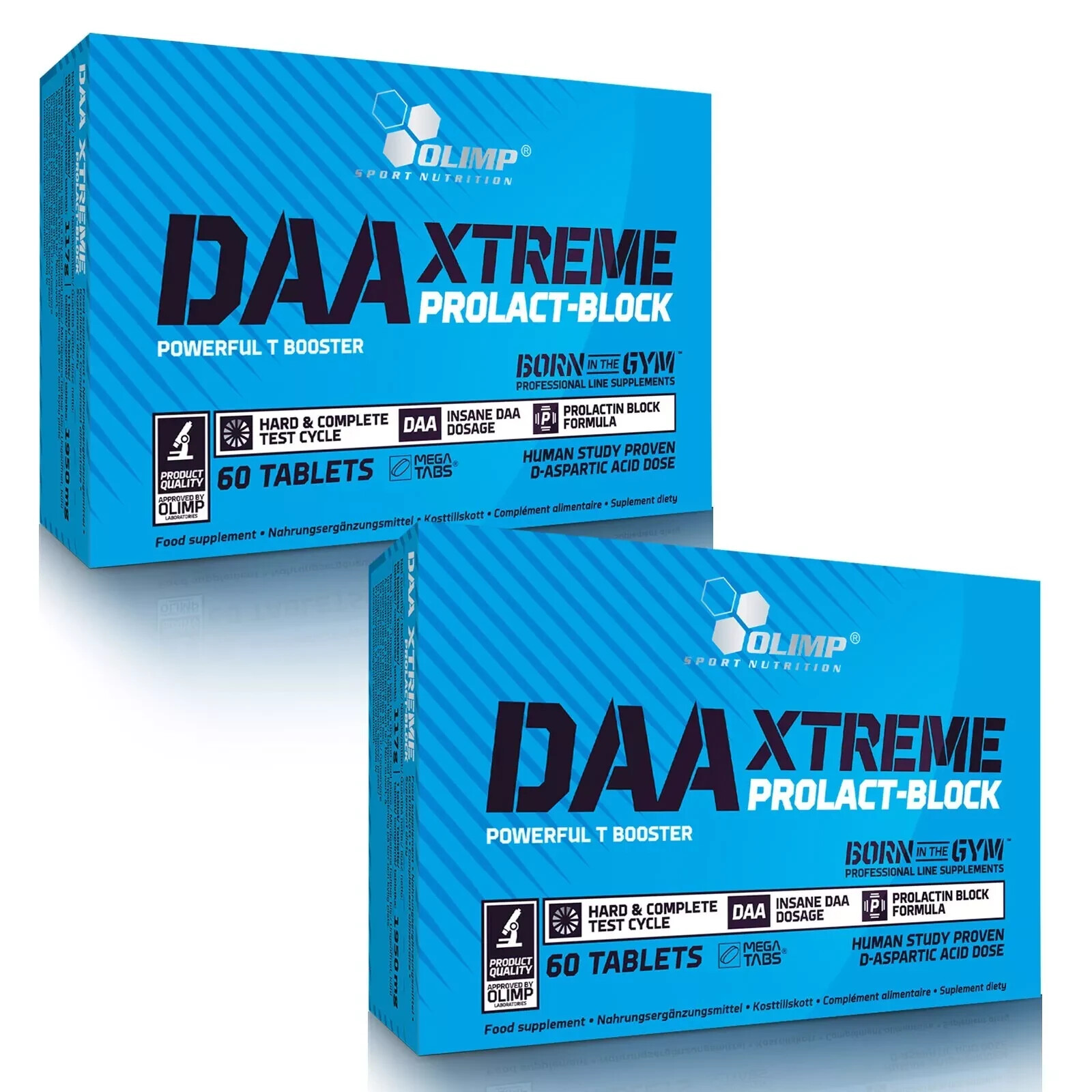 DAA XTREME - 60-120 Tablets - Prolactin Blocker Testo-Booster D ...