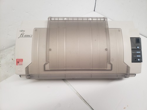 Fujitsu fi-5530C2 Color Image Duplex Document Scanner / NO AC Adapter ...
