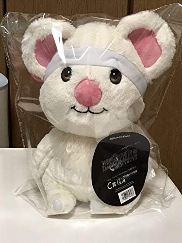 SQUARE ENIX Final Fantasy VII Remake Lottery C Prize Moogle Plush Toy ...