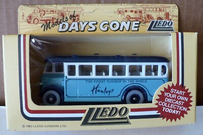 VTG LLEDO DAYS GONE DIE CAST MODEL HAMLEY'S TOYSHOP BUS NIB | eBay