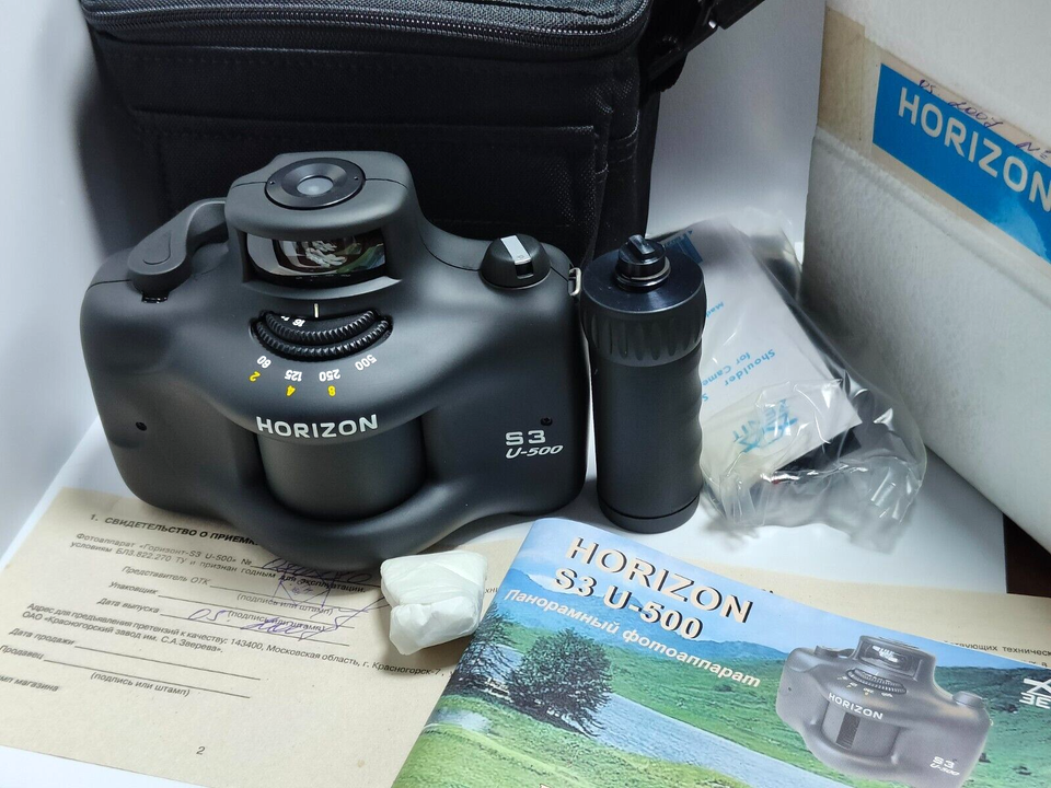 USSR Horizont Horizon S3-U500 Panoramic Panorama 35 mm Camera #3 | eBay