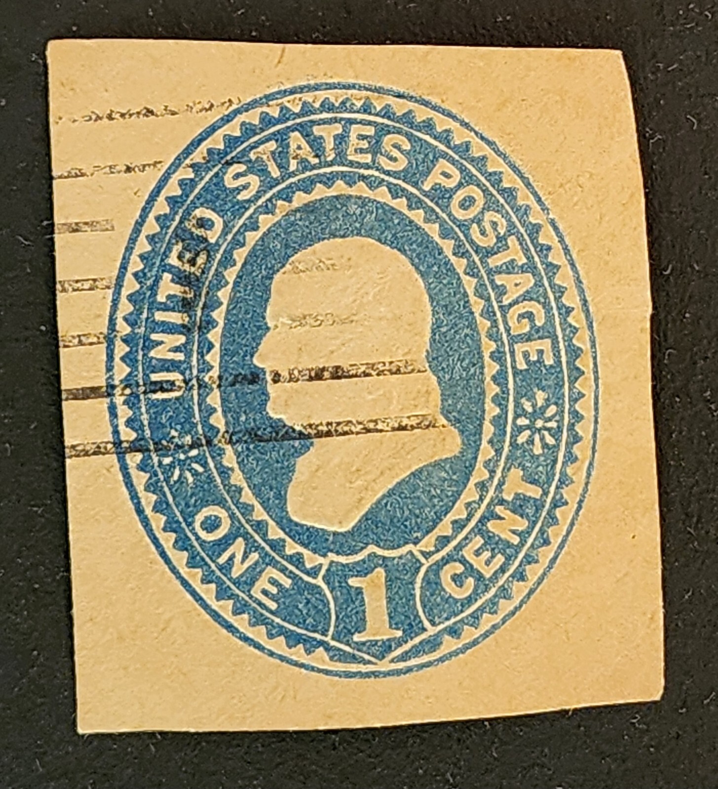 US Embossed Postage Stamp 1 cent 1¢ Benjamin Franklin | eBay