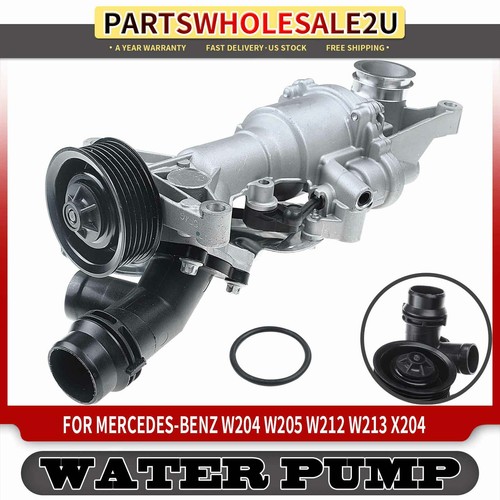 Engine Water Pump for Mercedes-Benz W205 C300 2015 2016-2018 L4 2.0L ...