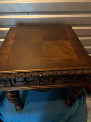 Signature Ashley Furniture North Shore - Dark Brown Square End Tables ...