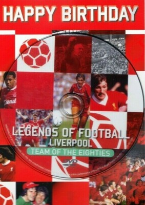 Liverpool LFC Legends of Football - Themed Happy Birthday Card & DVD ...
