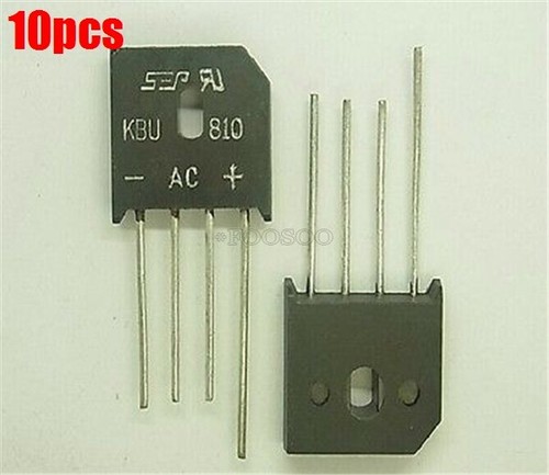 10Pcs Bridge Rectifier KBU810 8A1000V ft | eBay