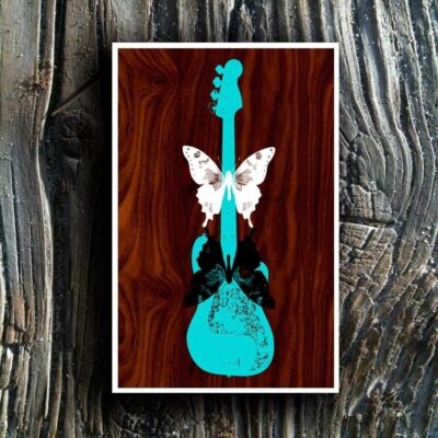 Butterfly Bass 11x17 Limited Edition Poster Print | eBay