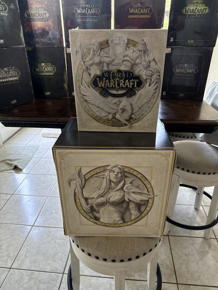 World Of Warcraft Collectors Edition 7 Sealed/4 Complete Ragnaros ...
