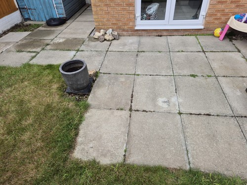 Free Reclaimed Used Concrete Paving Slabs (Concrete) Collection only ...