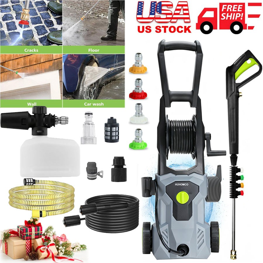 4000 PSI Electric Pressure Washer High Pressure Washer Portable Powered ...