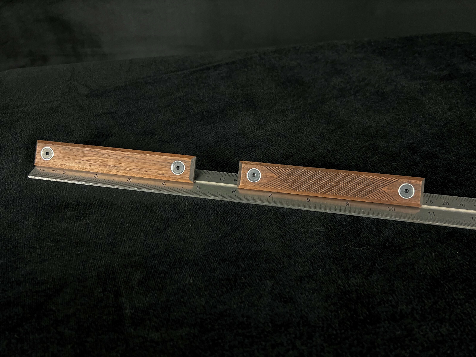 Hard Wood Rail Cover for M-Lok and KeyMod Rail, Walnut, Hand Crafted ...