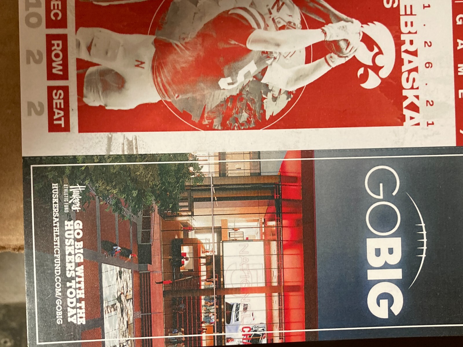2021 Nebraska Cornhuskers Football FULL SEASON UNSEPARATED Tickets | eBay