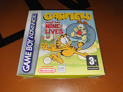 ## New : Garfield And His Nine Lives for Nintendo Game Boy Advance/GBA ...