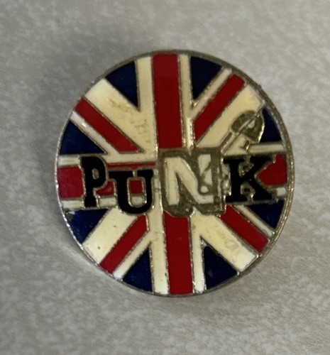 Vintage PUNK Rock UK Flag 1" Lapel/Pin Back | eBay