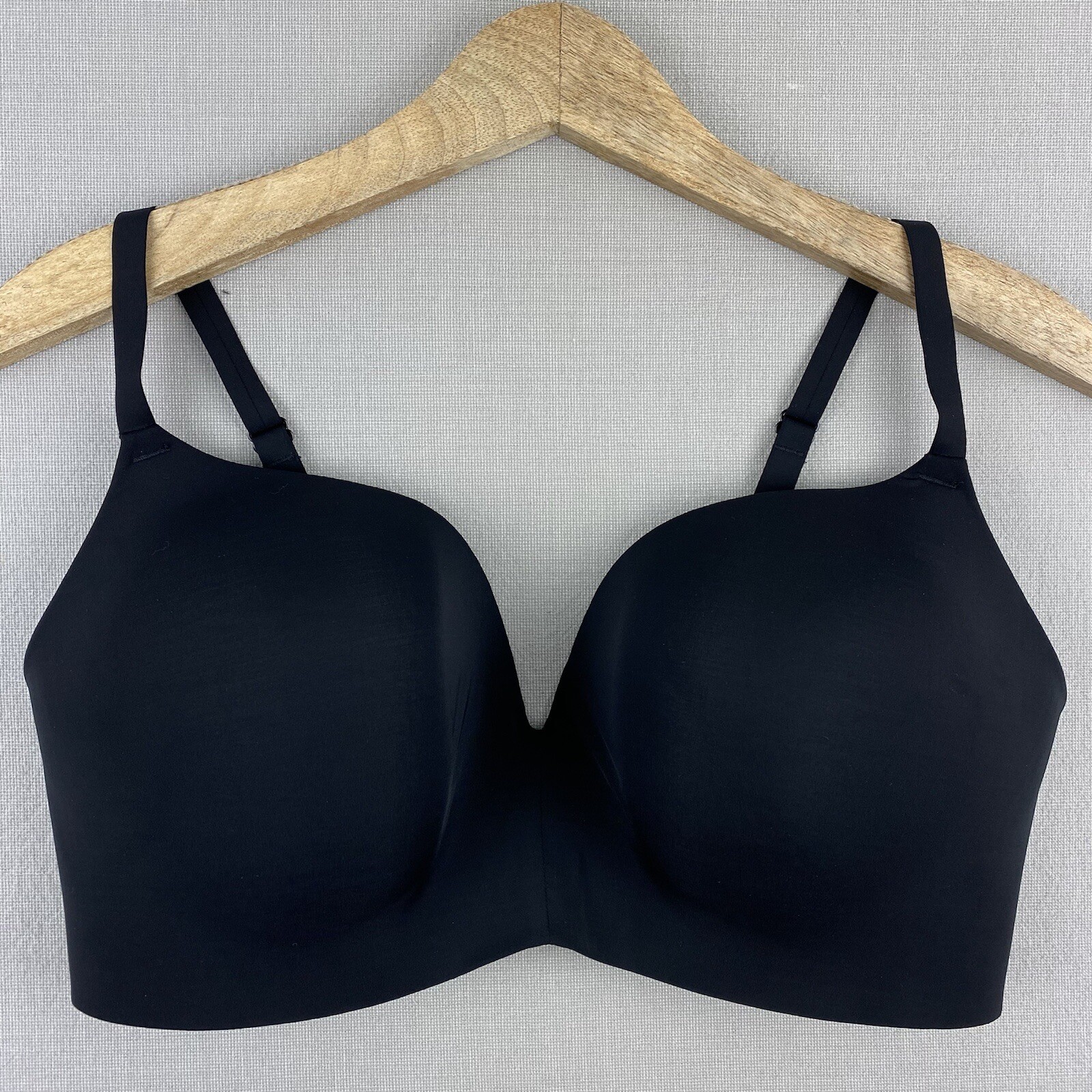 Secret Treasures Womens 40D Black Wire Free Lightly Lined Full Coverage ...