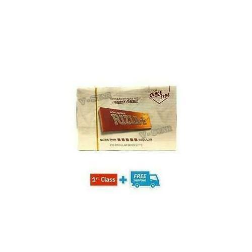 NEW RIZLA ORANGE LIQUORICE REGULAR CIGARETTE ROLLING PAPERS ORIGINAL | eBay