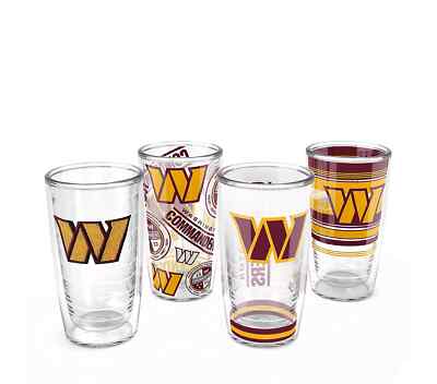 WASHINGTON COMMANDERS, 4/PACK, 16oz, BOXED GIFT SET FROM TERVIS | eBay