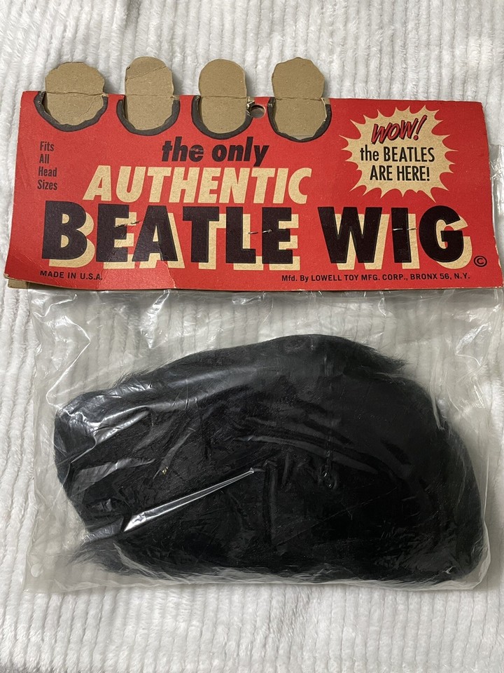 Beatles Wig sealed in original package w/header card 1960’s Vintage ...