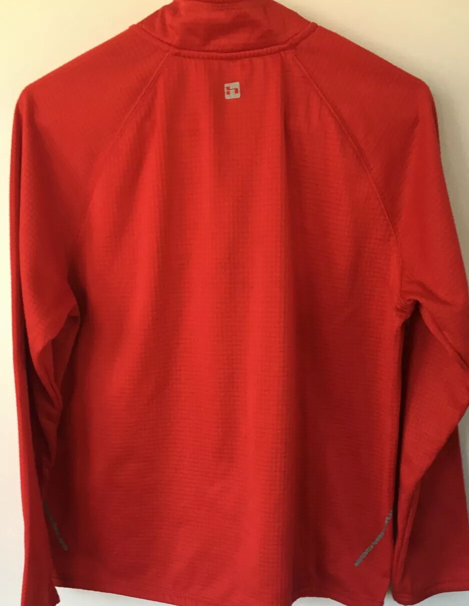 Hind Running/ Sportswear 1/4 Zip Pullover Size Small ( 34-36) Red Rn ...