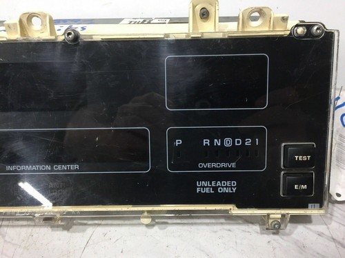 92 93 Oldsmobile 88 98 Digital Speedometer Cluster 1992 1993 16141273 ...