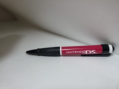 NEW OEM Official Nintendo DS Large PINK Retractable Pen Stylus W/Rubber ...