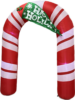 8ft Gemmy Airblown Inflatable Prototype Christmas Archway #881939 | eBay