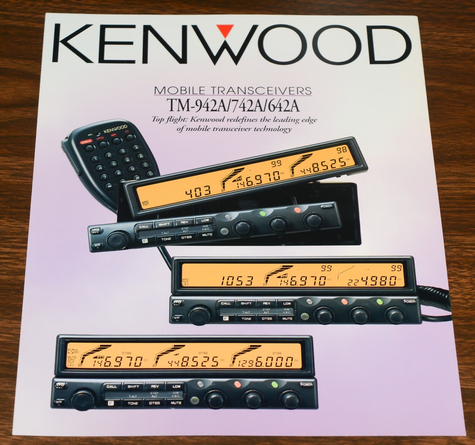 BROCHURE: KENWOOD TM-942A TS-742A TM-642A | eBay