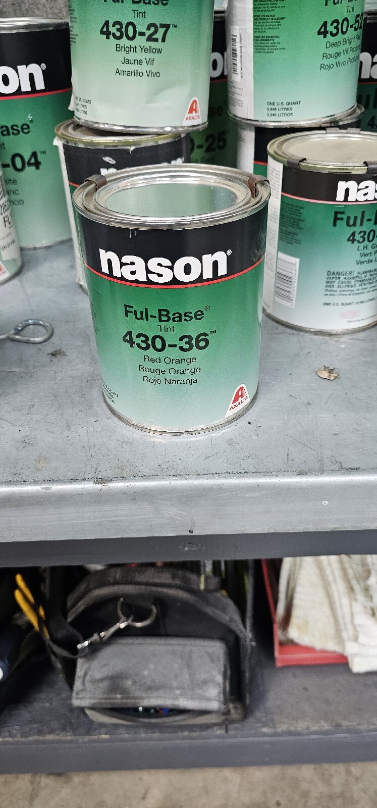 AXALTA Nason Mixing Toners 430-36 Quart Red-orange for sale online | eBay