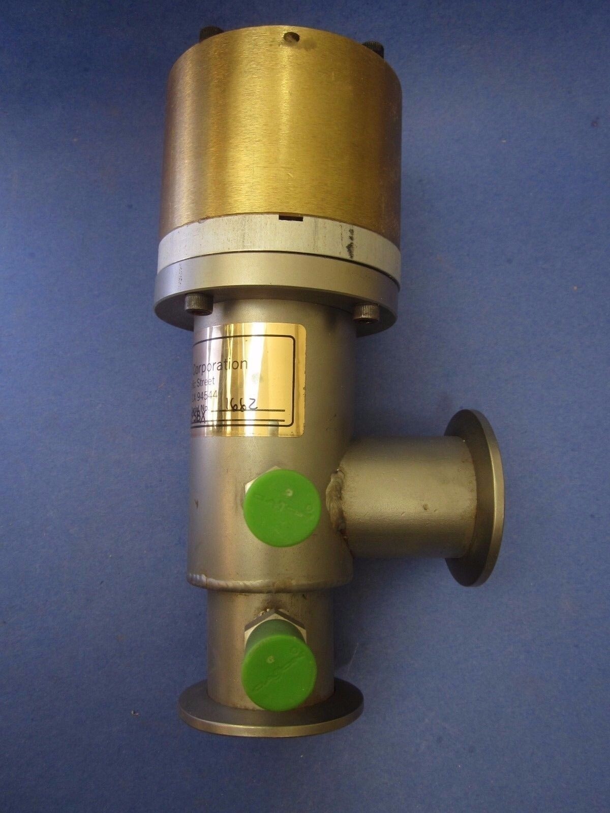 GNB Corporation 1-1/2" Right Angle Valve AN40-PSBX, NW-40, Used | eBay