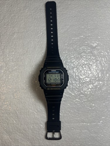 G-SHOCK CASIO PROTECTION Shock Resident 1545. DW-5600E Black | eBay