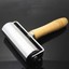 Leather Craft Edge Crease Press Steel Roller Tool Wooden handle Glue ...