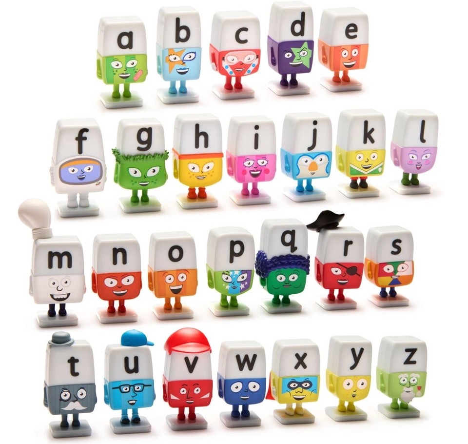 Alphablocks Alphabet Character Set With Sounds & Activity Book Ideal ...