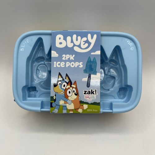 Zak Designs 4 Ice Pop Bluey 1 Pack Stackable Ice Pop Trays D0816354 | eBay