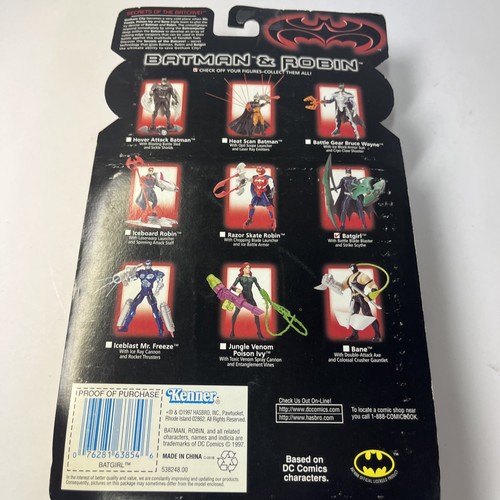 Kenner Batman & Robin "Batgirl" Battle Blade Blaster & Strike Scythe 6 ...