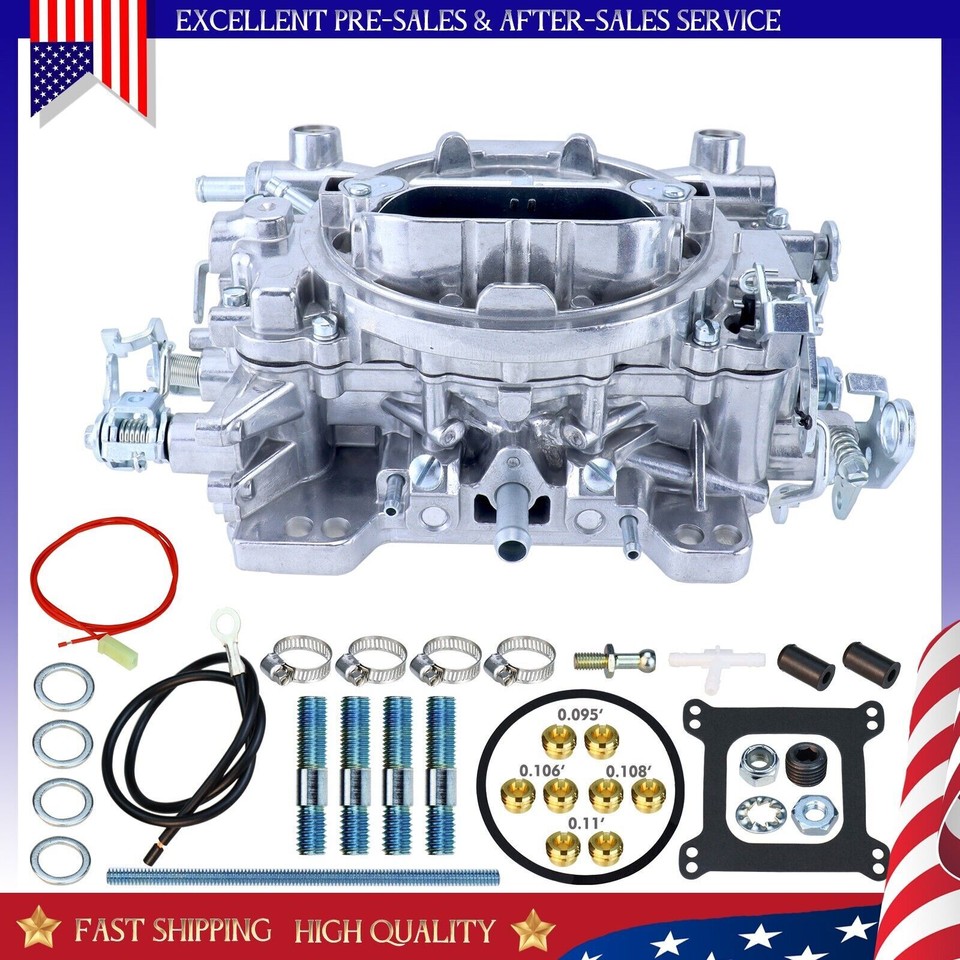 NEW 4 Barrel Carburetor for Edelbrock Performer 1407 Manual Choke ...