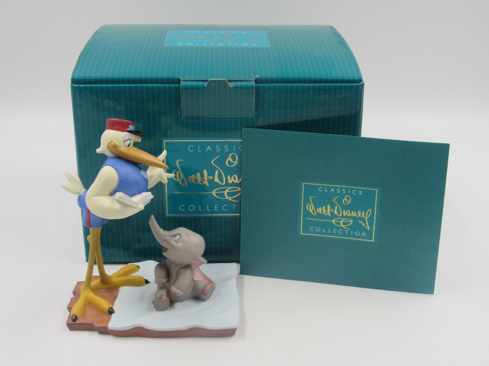 WDCC "Bundle of Joy" Messenger Stork and Dumbo from Disney's Dumbo Box ...