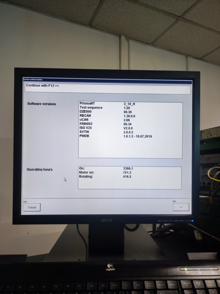 eps 815 test bench bosch with vp44 /29/30 equipment 0683815001 working ...