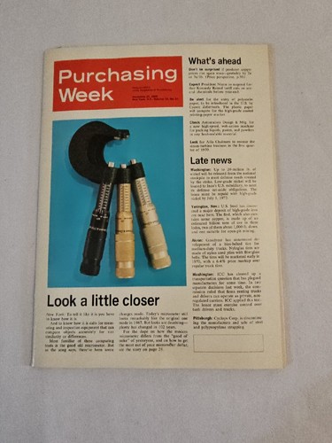 1969 December 22, Purchasing Magazine, Traffic Memos, (MH904) | eBay