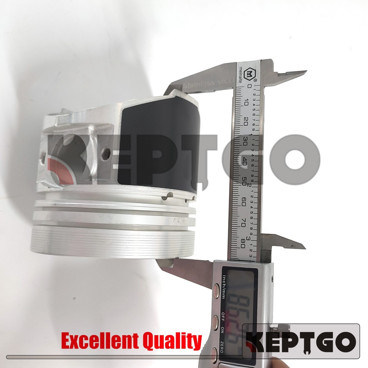 4 pcs Piston & Ring Set Fit For Mitsubishi K4N Engine （Direct injection ...
