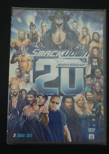 BRAND NEW WWE WWF Smackdown 20th Anniversary Wrestling 2-DVD Set ECW ...