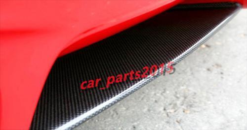 For Ferrari F430 2005-09 Real Carbon Front Bumper Lip Chin Spoiler ...