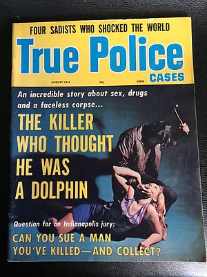 TRUE POLICE CASES - TRUE CRIME MAGAZINE - AUGUST 1974 | eBay Australia